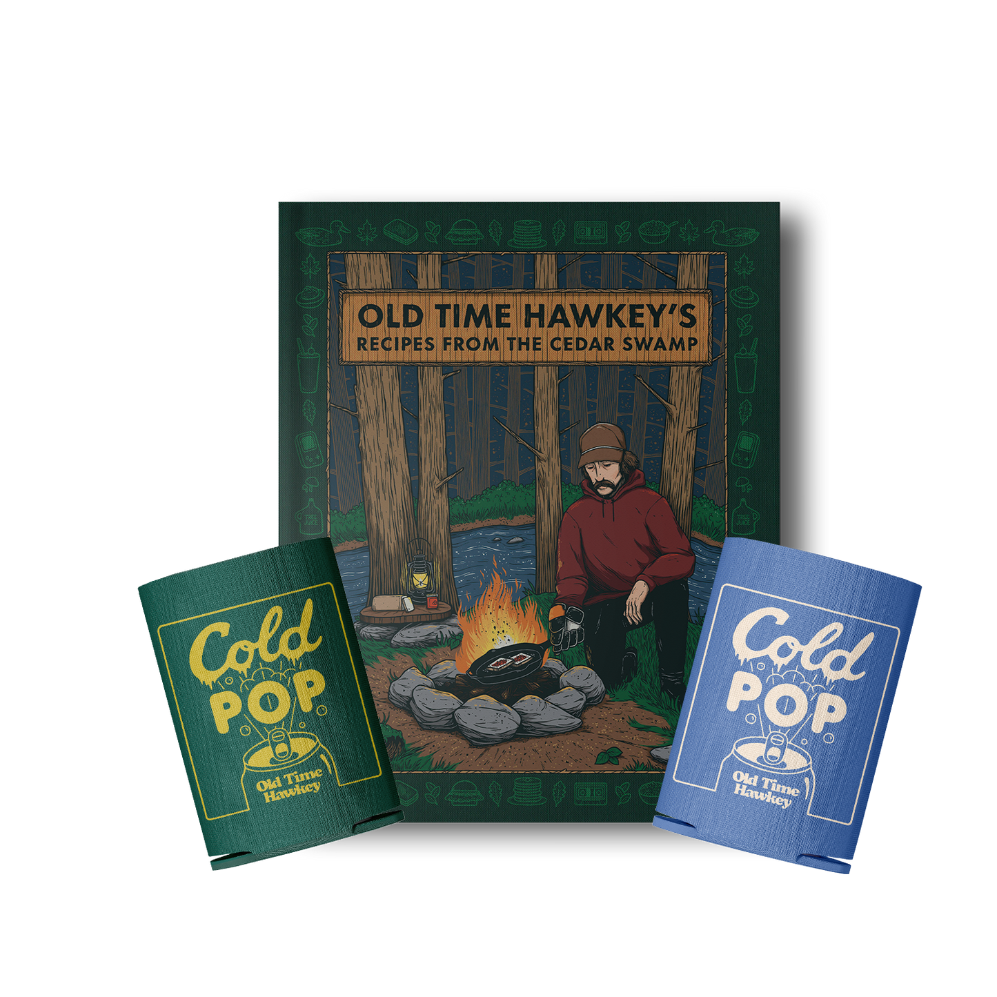 Book & Koozie Bundle – Old Time Hawkey